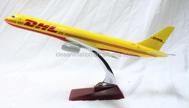 Oem Die Cast Model Airplane Kit 1/100 Scale Dhl Plane Model For Display ...