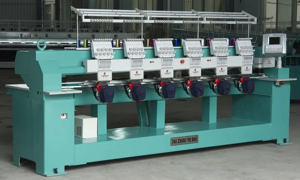Yeshi 6 Head 9/12/15needless Embroidery Machine Home Computer ...