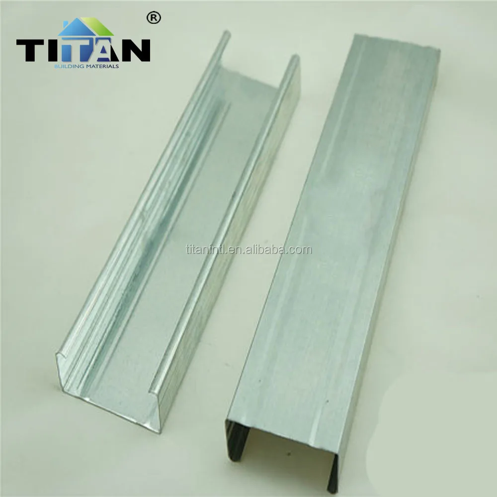 Metal Steel Profile Channel For Drywall,Gypsum Board Channels - Buy ...