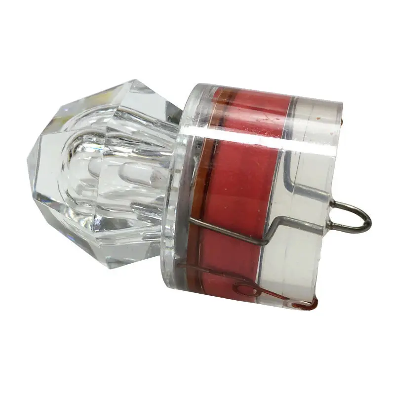 Led Fishing Lure Deep Drop Underwater Diamond Flash Fishing Light Squid ...