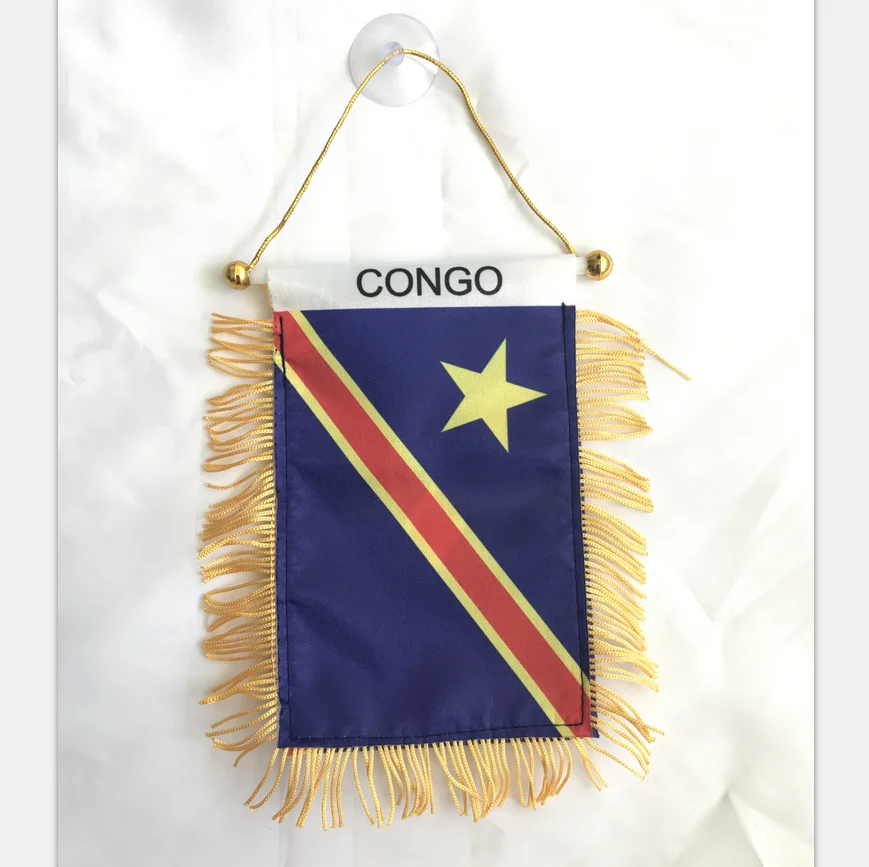 Custom Satin Burundi Rear View Mirror Flags - Buy Rear View Mirror ...