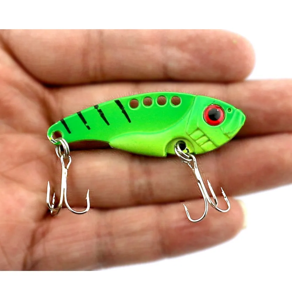 Power Bait Metal Blade Cicada Lure VIB 55mm 11g Rigs