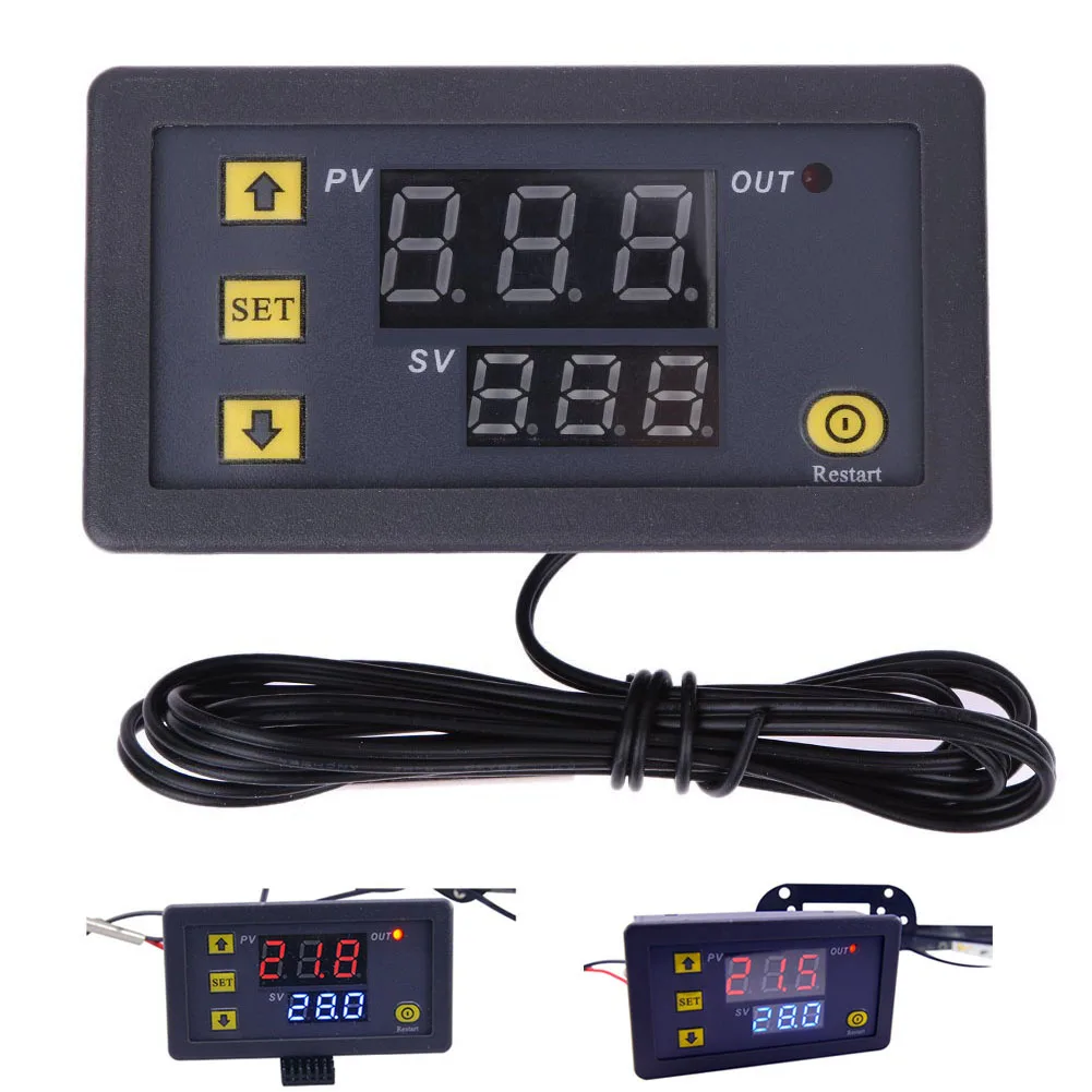 W3230 Precision Temperature Controller with Digital Display