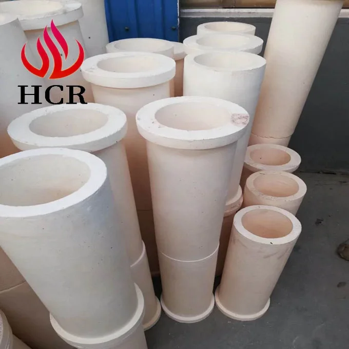 Azs Refractory Spouts,Tubes,Orifice Rings,Plungers For Glass Furnace ...