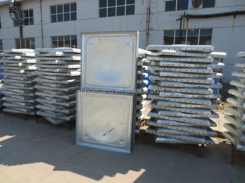 Water Tank - Partition Pressed Steel Sectional Water Tank Panel - Buy ...