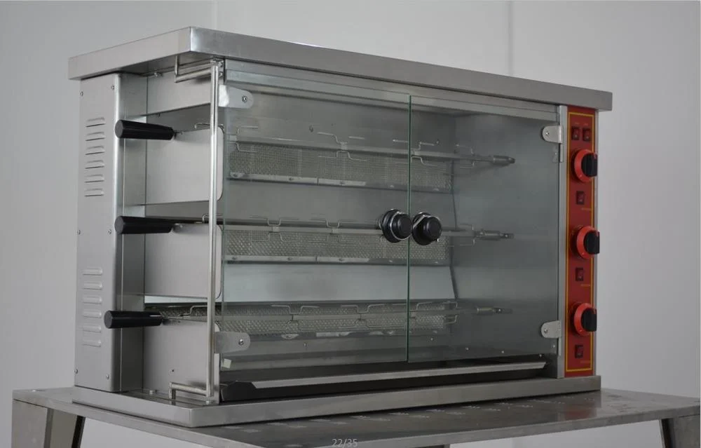 Restaurant Kitchen Commercial Roast Chicken Machine/kitchen 3-layer Gas ...