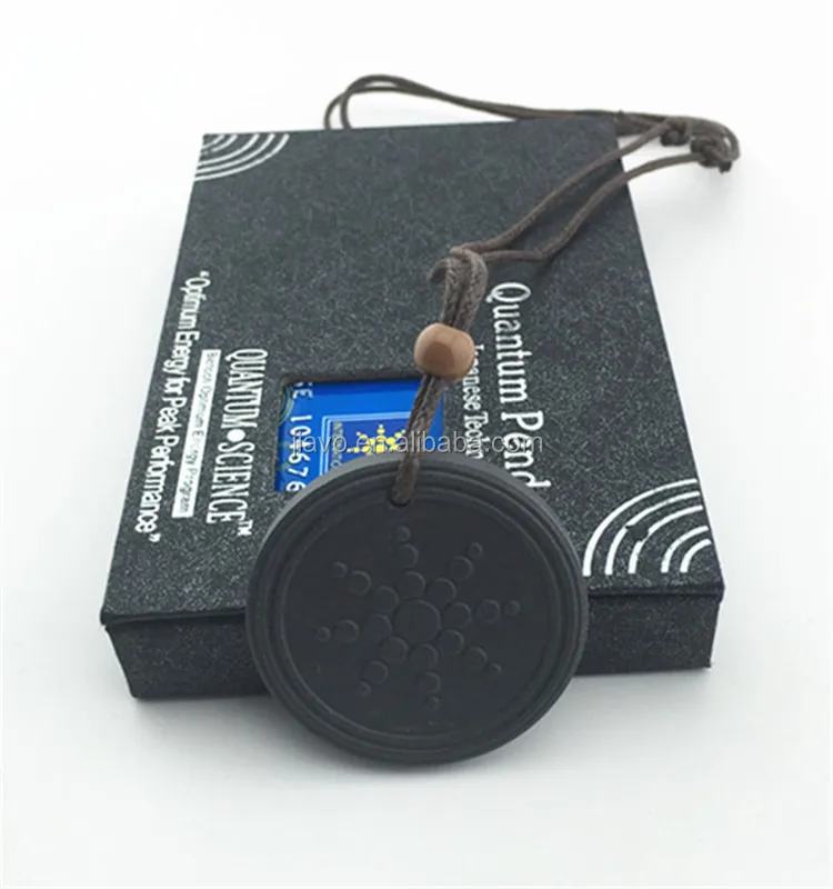 Quantum Energy Pendant with 6000-7000 Ions & Sunflower Pattern