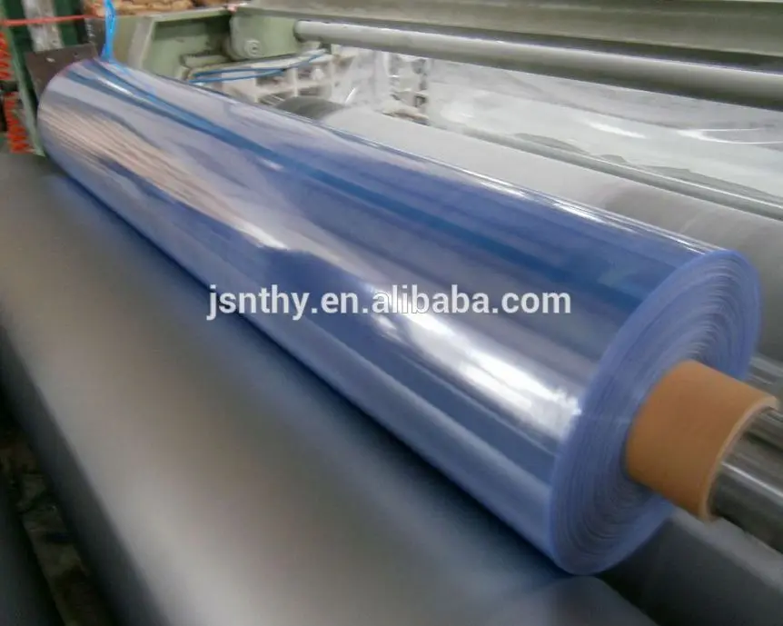 200 Micron Transparent PVC Plastic Sheet Rolls for Packaging, Moisture ...