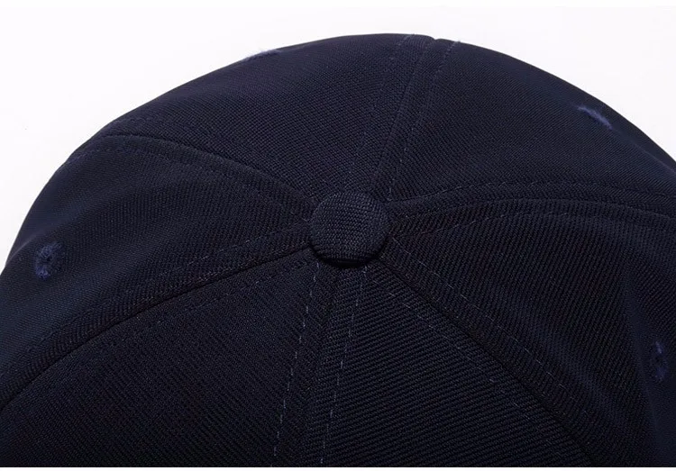 High Quality Navy Blue Vintage Blank Gorras Snapback Cap Hat Selling ...
