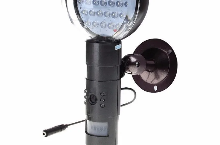 Solar Powered Led Garden Spy Hidden Light Dvr Security Camera Outdoor ...