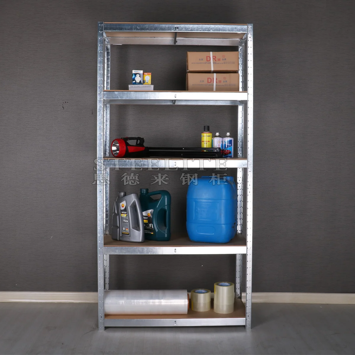 5 Tier Raw Material Warehouse Storage Racks Goods Shelves - Buy Raw ...