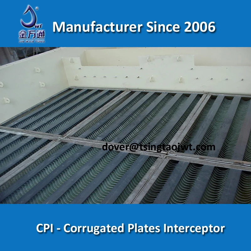 Cpi (corrugated Plates Interceptor) Oil Water Separator - Buy ...