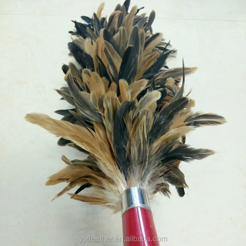 Wholesale Large Size Cock Feather Duster Chicken Feather Duster For ...