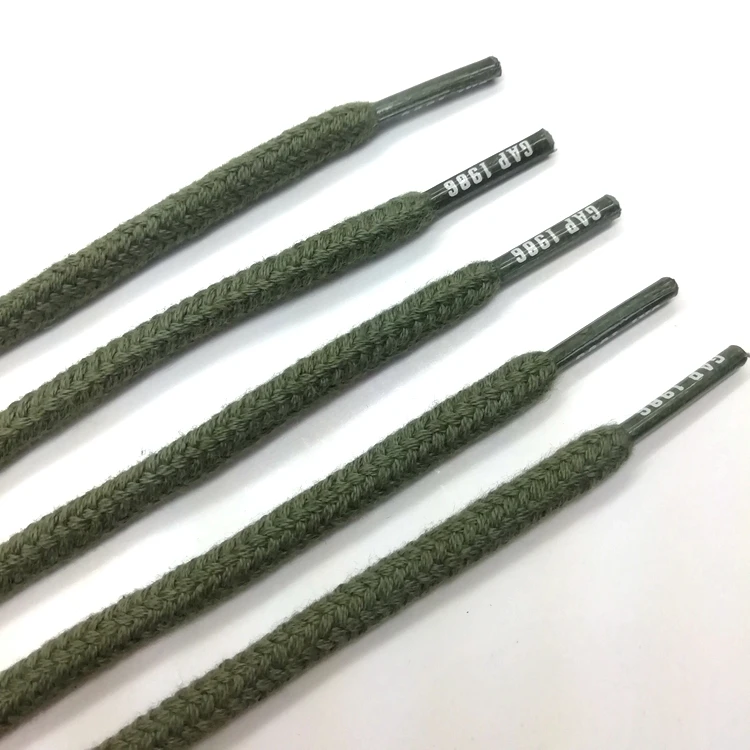 High Quality Braided Cotton Cords Drawcord String Plastic Aglets String ...