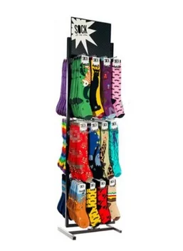Floorstanding Happy Socks Hanger Display Rack - Buy Sock Display,Sock ...