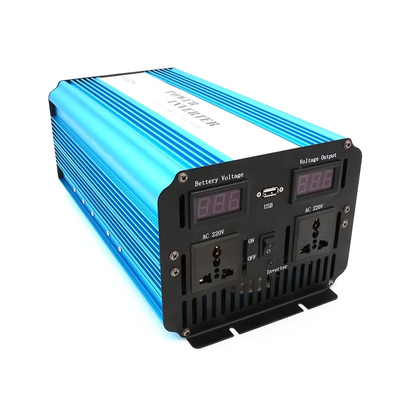 1500w Single Phase Solar Power Inverter: DC12v/24v to AC110v/220v ...
