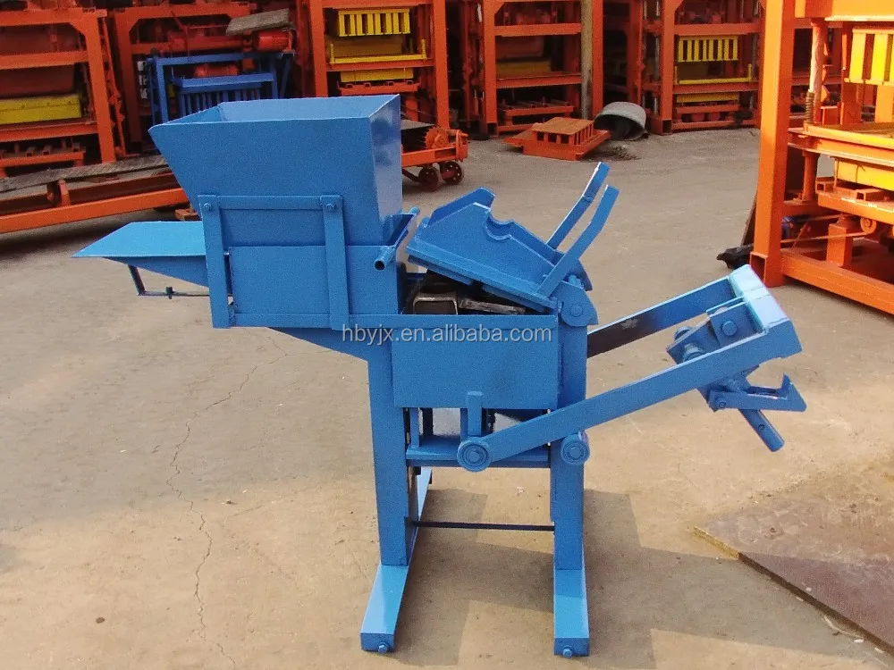 Hand Press Qmr2-40 Manual Interlocking Brick Machine/ Earth Press ...