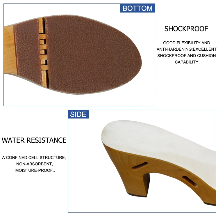 Wooden Heels for Shoe Making - Simple & Stylish Outsoles