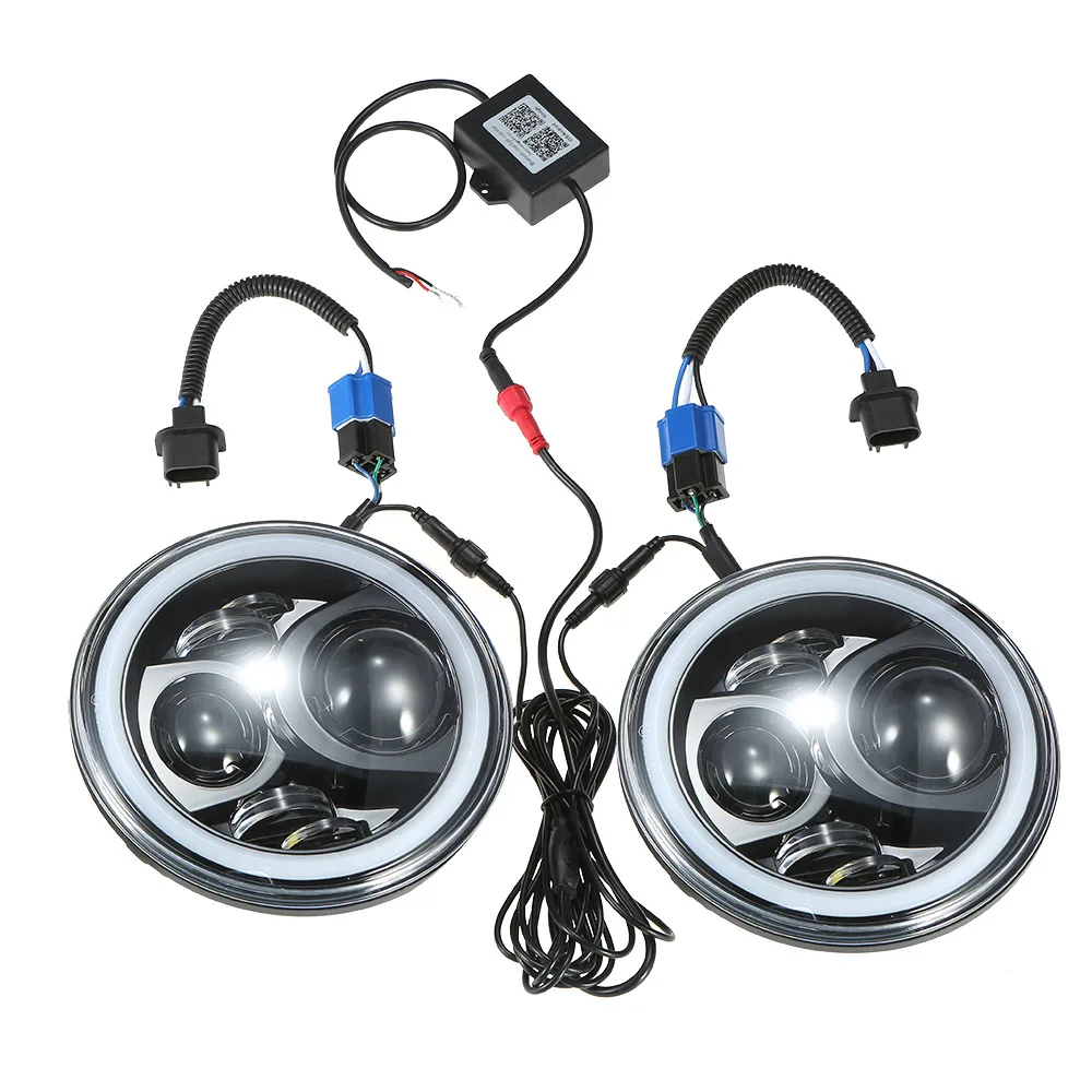 Rohs,Ce Approved 7" Rgb Led Headlight For Jeep Wrangler Jk - Buy Led ...