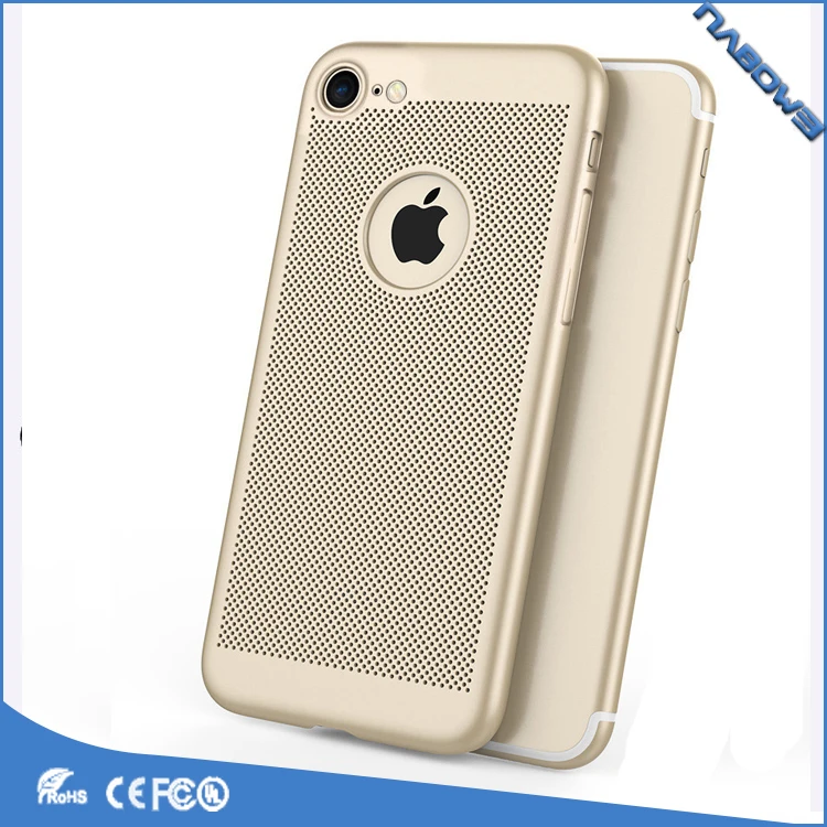 2017 New Honeycomb Breathable Cooling Phone Case For Iphone 5 6 7 Plus ...