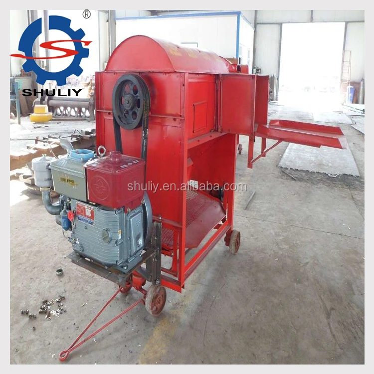 High Efficiency Diesel Engine Millet Thresher for Sorghum