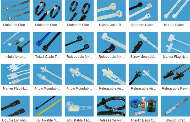 Cable Ties And Edge Clips Fastening Solutiong - Buy Cable Ties And Edge ...