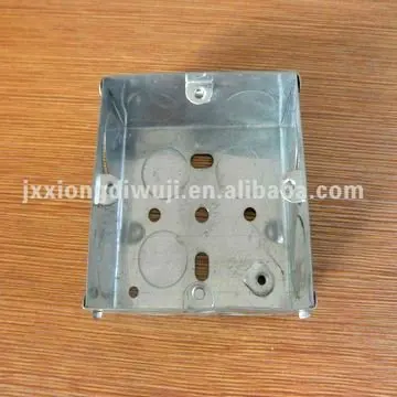 British Standard 7X7 Electrical Switch GI Box - Durable & Reliable