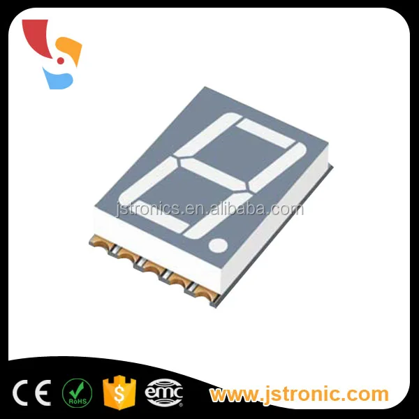 0.56 Inch Single Digit SMD 7 Segment LED Display - JSTRONIC