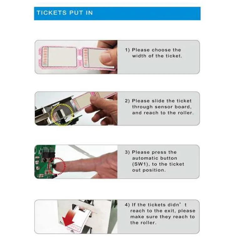 Wholesale Arcade Lottery Ticket Dispenser Automatic Raffle Ticket ...