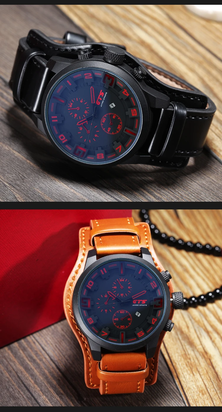 Chinese Wholesale Stock Custom Logo Alloy Watches For Men With Big Dial ...