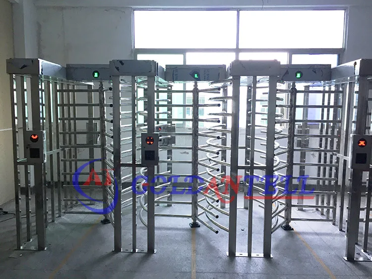 Beveiligingsniveau Tourniquet - Full Height Outdoor Turnstile