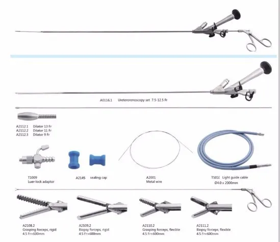 Urology Ureterorenoscopy Set/ Ureterorenoscope Instruments - Buy ...