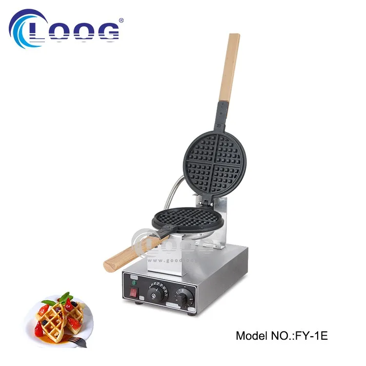 Belgian Rotating Commercial Waffle Making Machine Waffle Press ...
