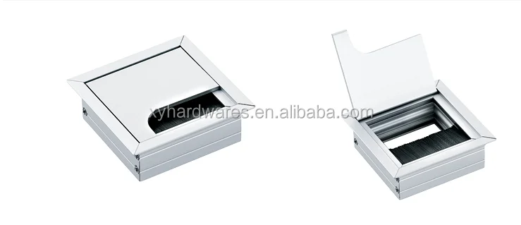 Aluminum Grommet Box - Durable & Stylish Office Desk Solution