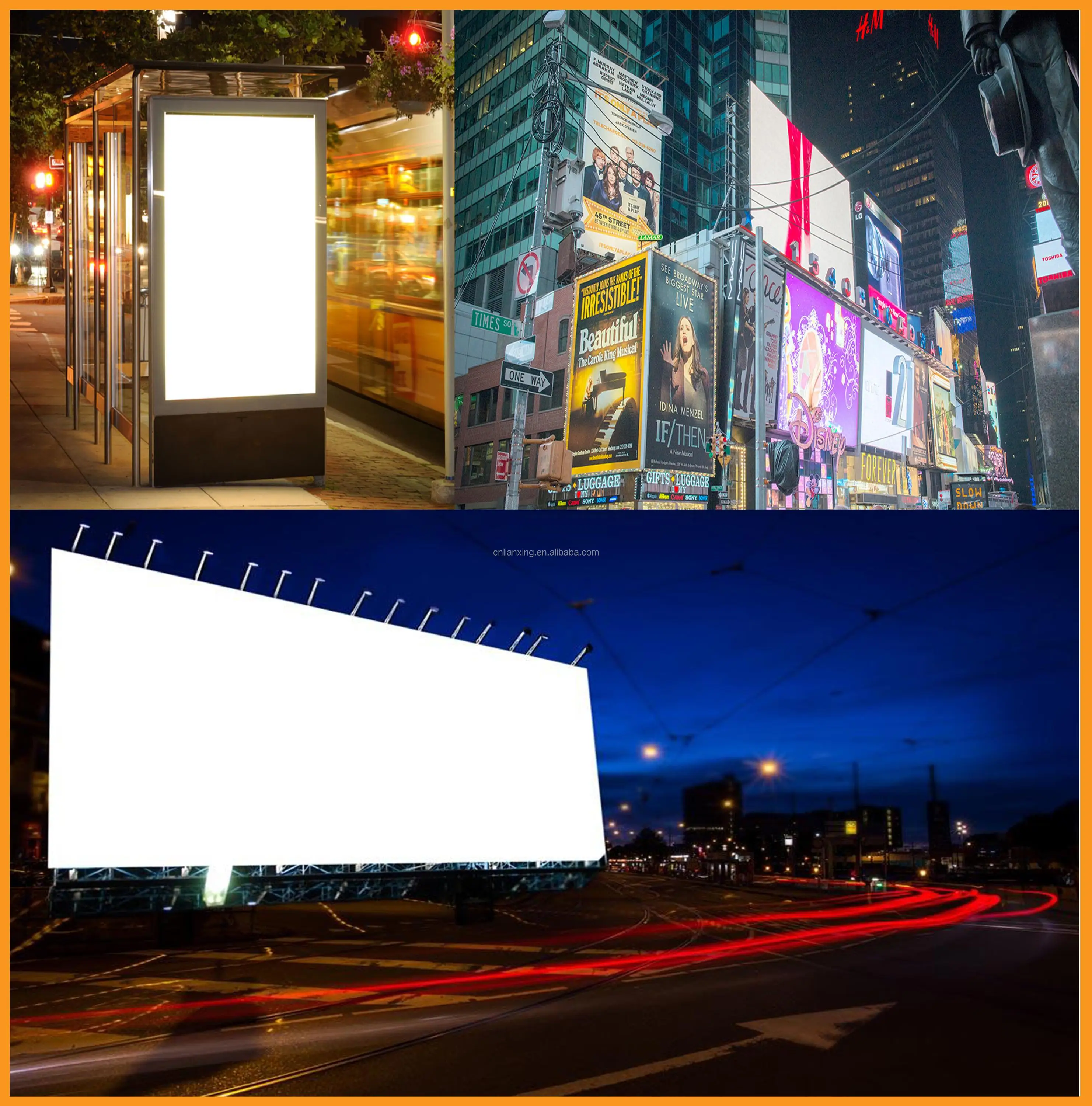 Reflective PVC Flex Banner - 24 Hour Advertising Effect