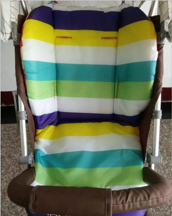 Rainbow Baby Stroller Cushion Thickening Baby Foldable Seat Cushion ...