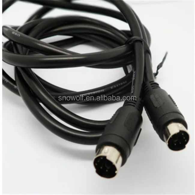 Custom Cable 8 Pin 9 Pin Mini Din Cable 10 Pin Mini Din Cable Buy