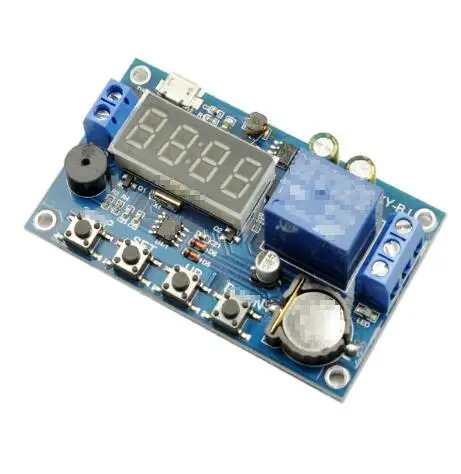 Timing switch module 5V12V 220V real-time timing relay with time clock ...