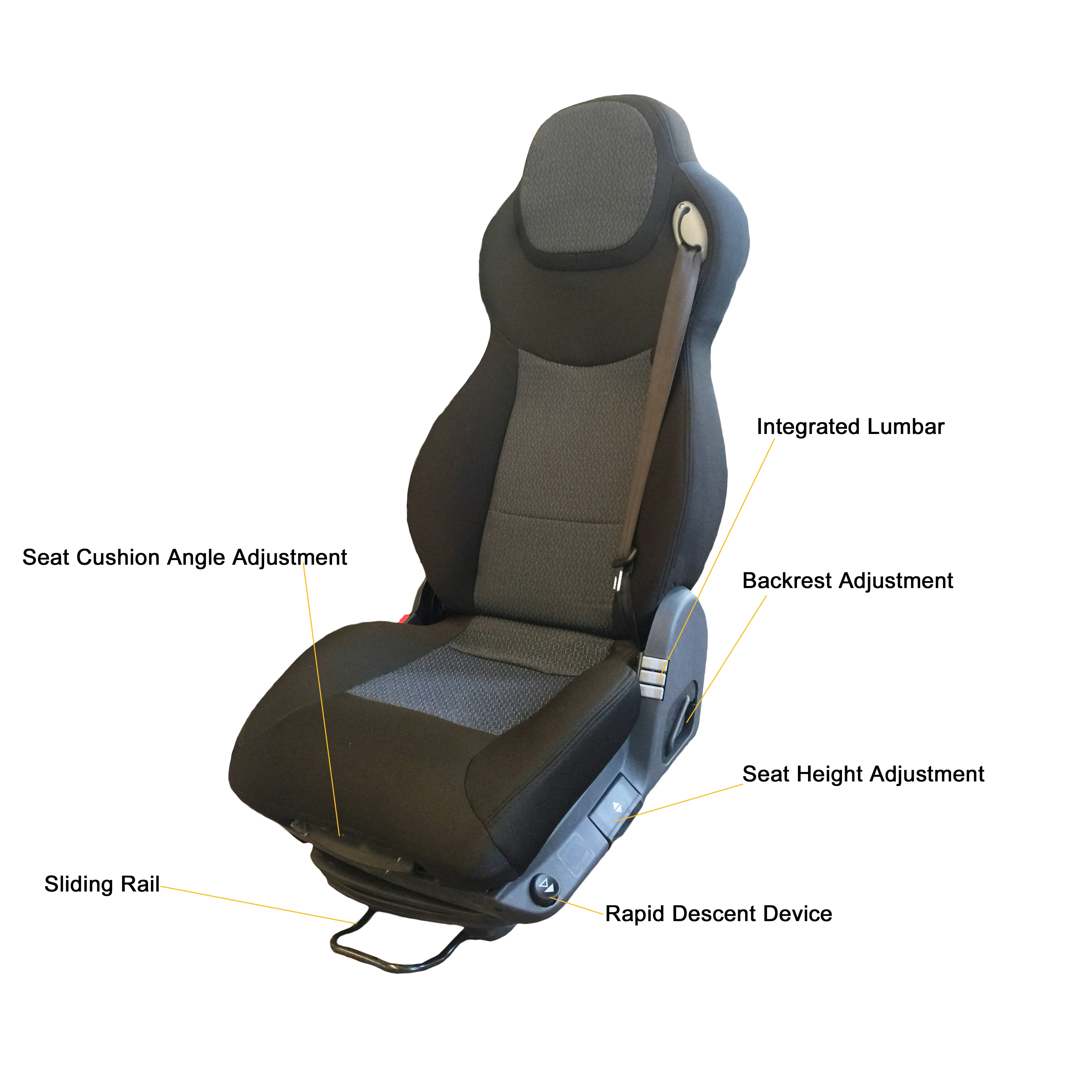 Wq Luxury Bus Driver Seat - Buy Bus Driver Seat,Driver Seat,Luxury ...