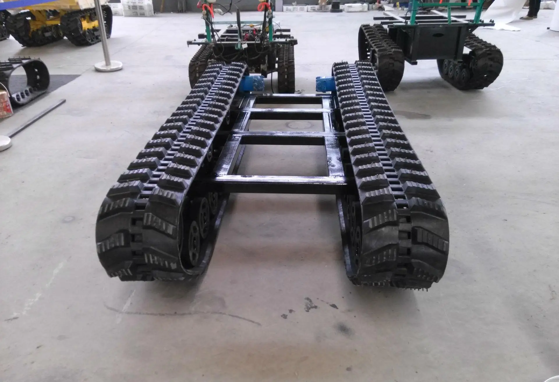 Crawler Chassis Rubber Track Undercarriage For Small Excavator - Buy ...