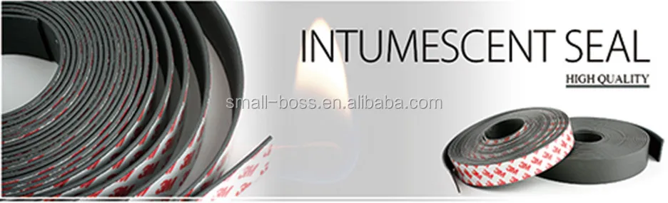 High Expand Fire Seal Door / Intumescent Fire Seal For Door Protect All ...