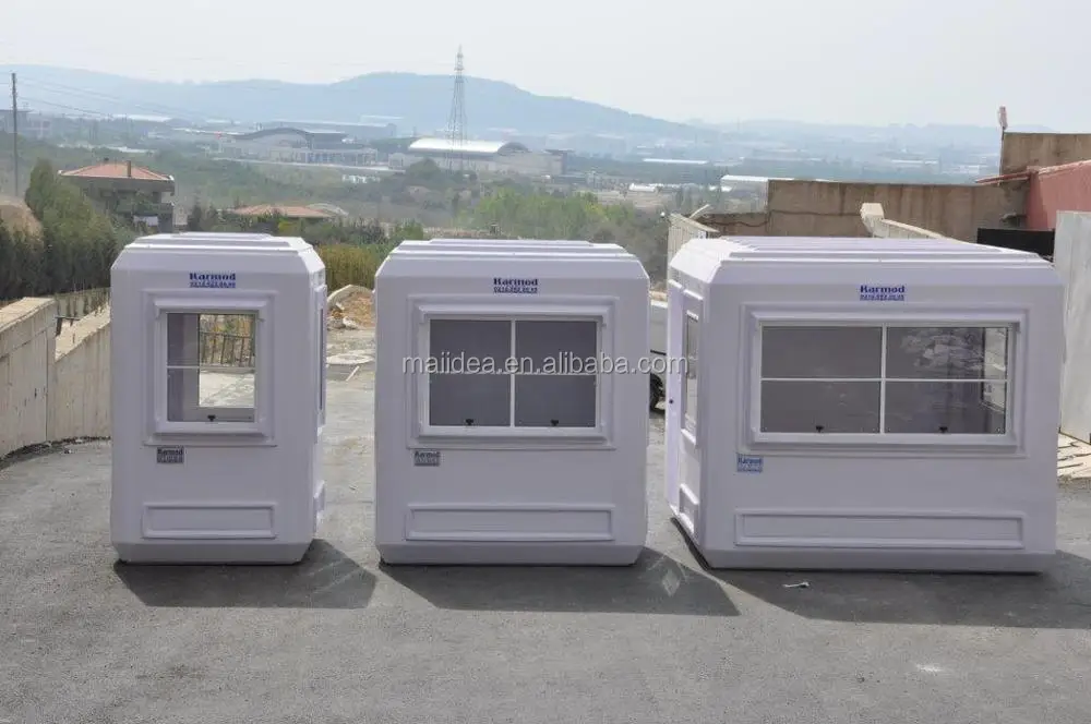 High End & Free Designed Police Box,Portable Security Booth,Prefab ...