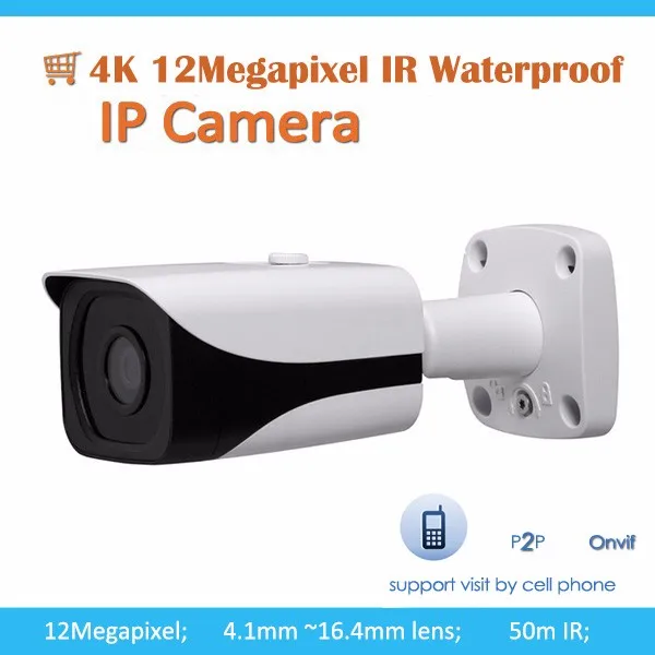 12megapixel Progressive Scan Cmos 4k Ip Ir Waterproof Camera - Buy 4k ...