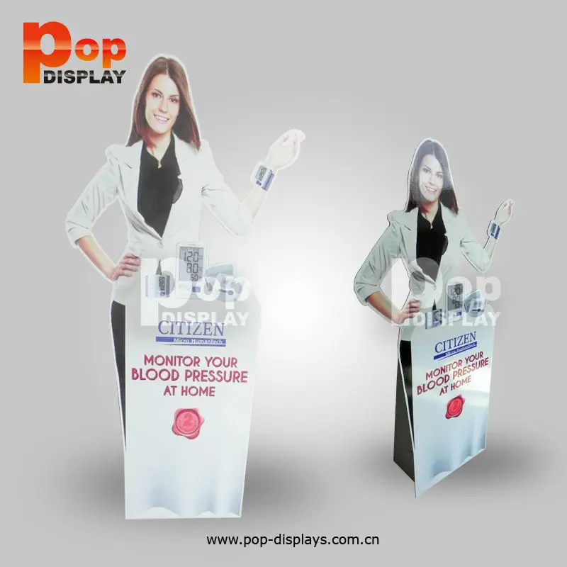 Customized Printing Cardboard Standee Display For Cosmetic Products ...