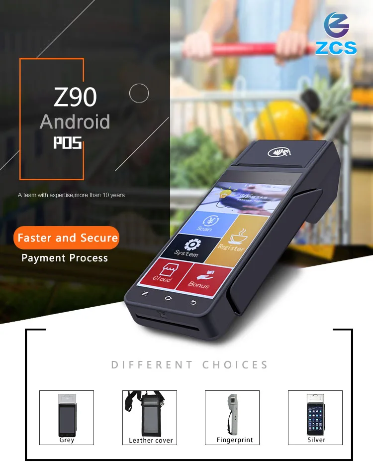 Multi Function Mobile Phone Payment Pos Device / Android Pos Machine ...
