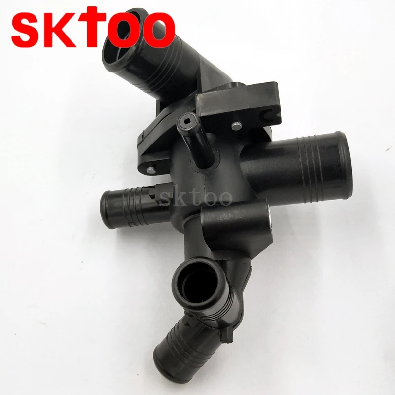 Coolant Thermostat Housing For Ford Transit 6c1q8a586bd / 1432394 /6c1q ...