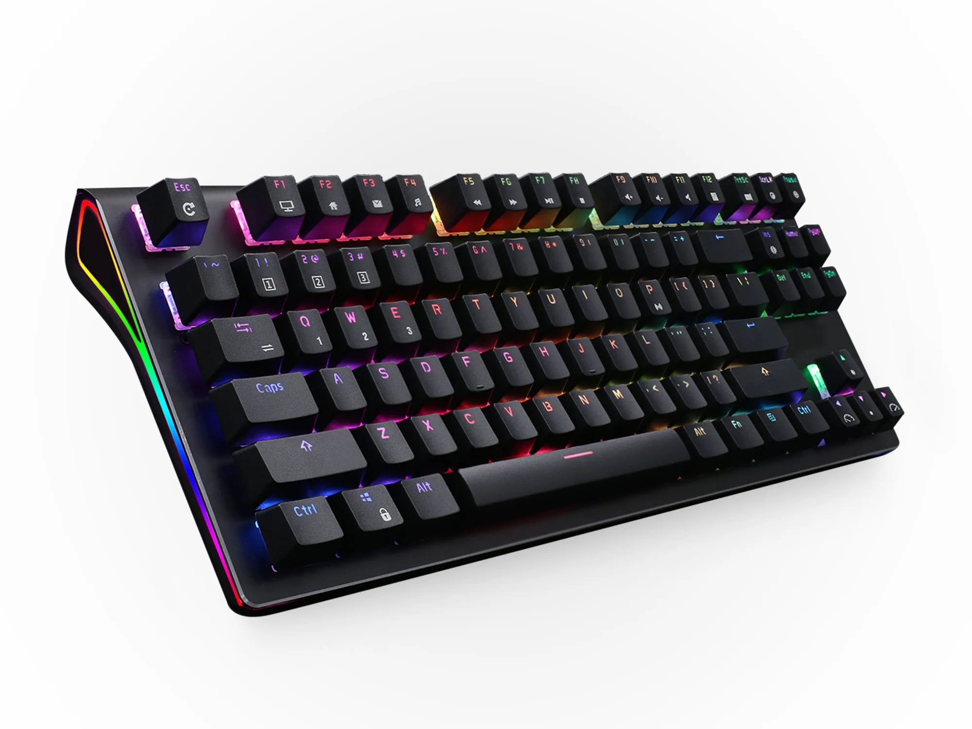 Computer Peripherals Wired And Bluetooth Wireless 87-key Gaming ...
