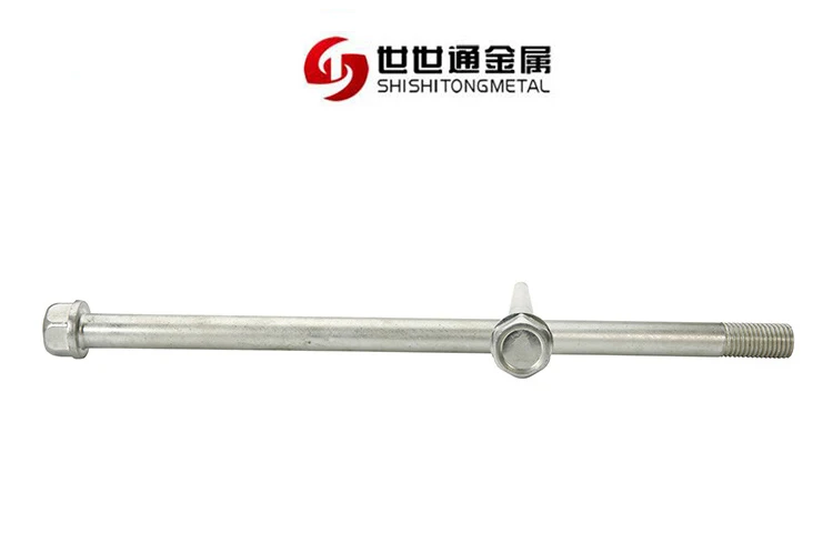 Custom Made Long Fastener Flange Head Half Thread Extra Long Bolt - Buy ...
