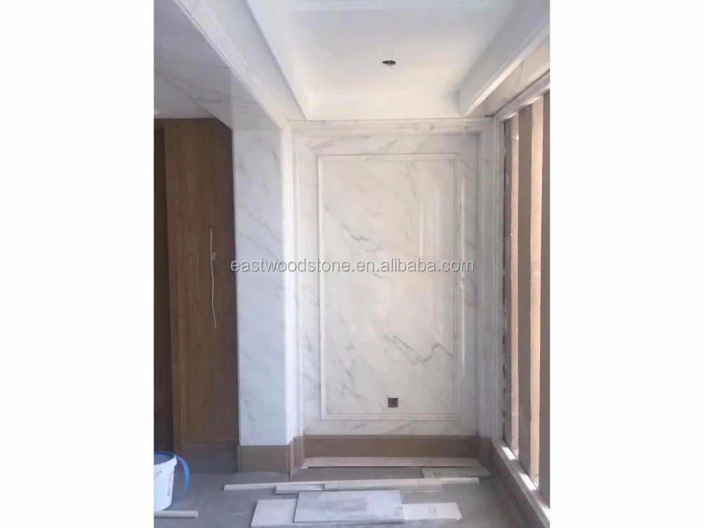 White Marble Skirting - Elegant Carving from Eastwood Stone