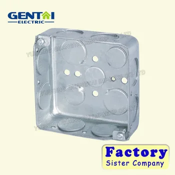 Top Sale Metal Box Electrical Conduit Box Waterproof 4x4 Electric ...